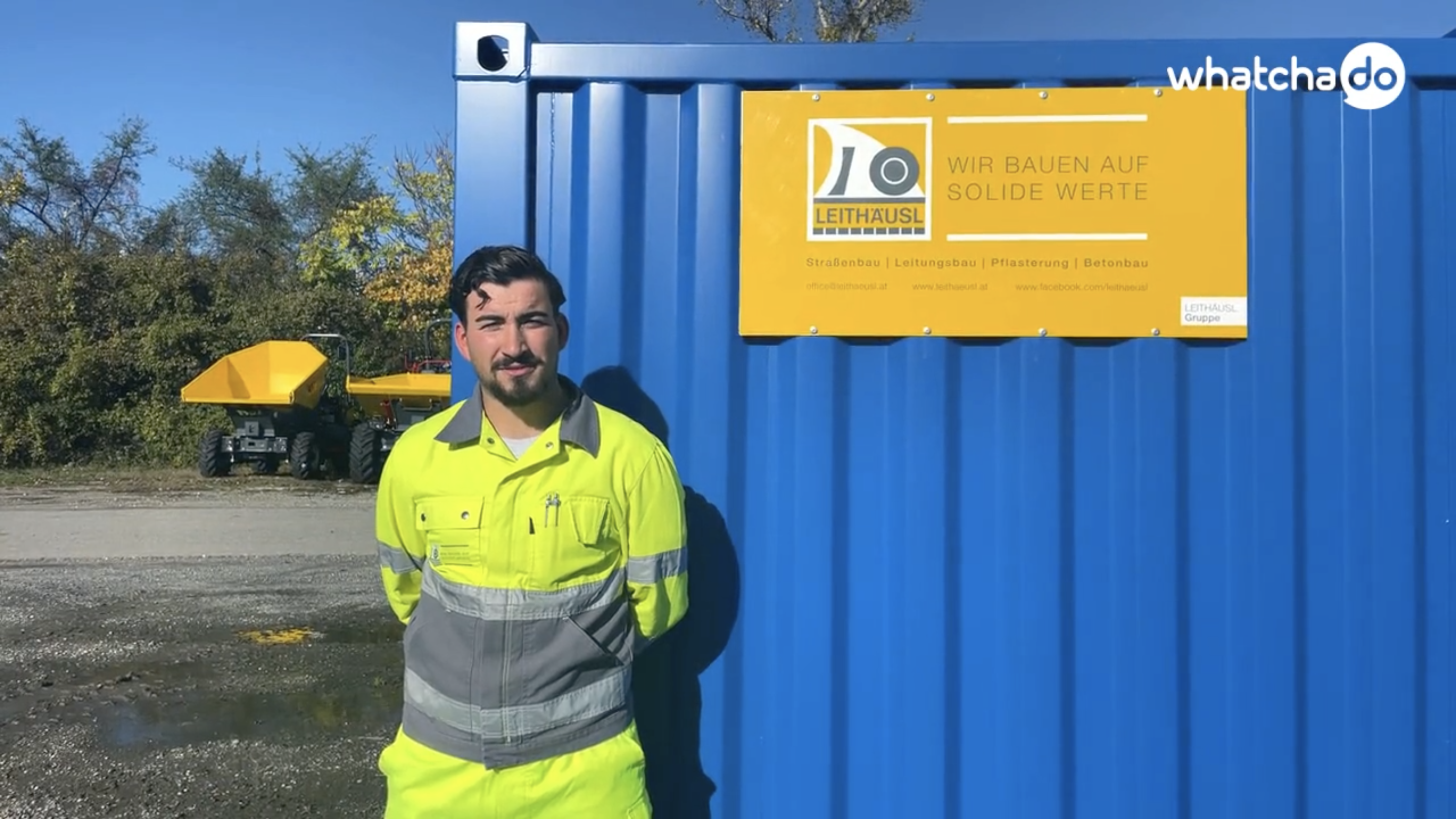 Dominik Peranovic | Facharbeiter für Tiefbau und Betonbau | whatchado